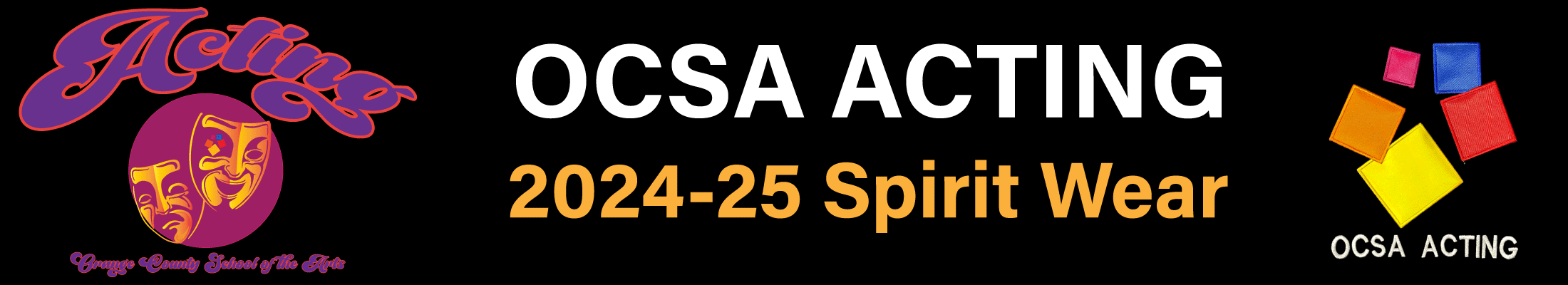 OCSA Acting Spirit Wear 2024-25